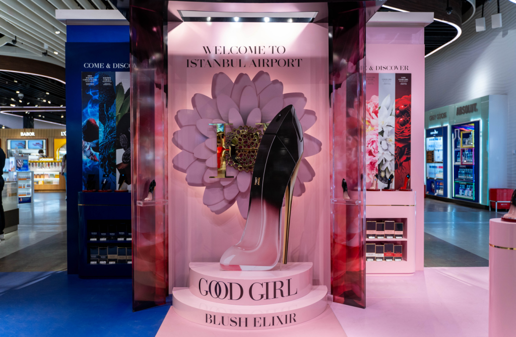 Carolina Herrera unveils interactive pop-up experiences at Istanbul Airport