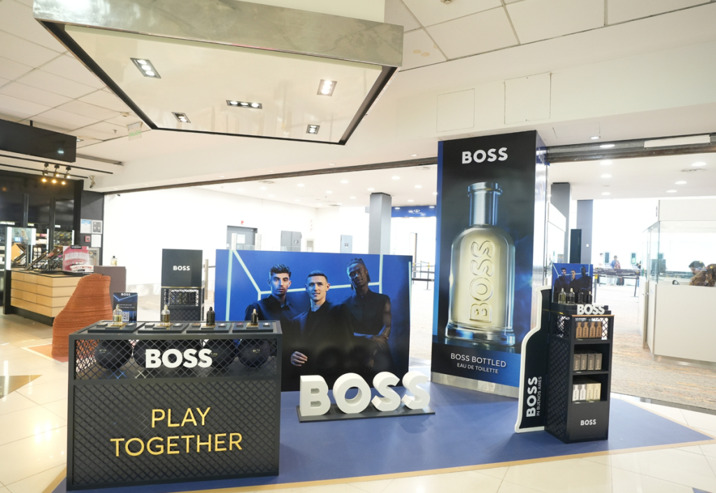 Coty Travel Retail opens series of football-inspired BOSS pop-ups