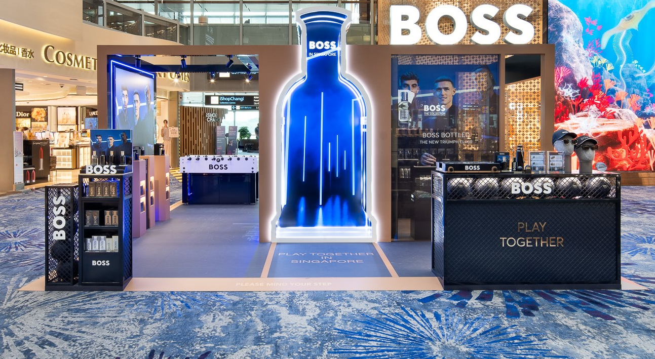 Coty Travel Retail opens series of football-inspired BOSS pop-ups