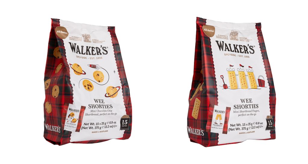 Walker's Shortbread launches bite-sized snack packs