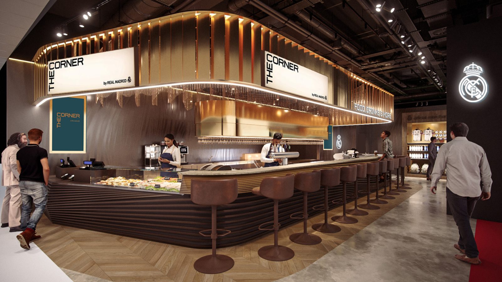 Avolta and Real Madrid open airport F&B and merchandise outlet