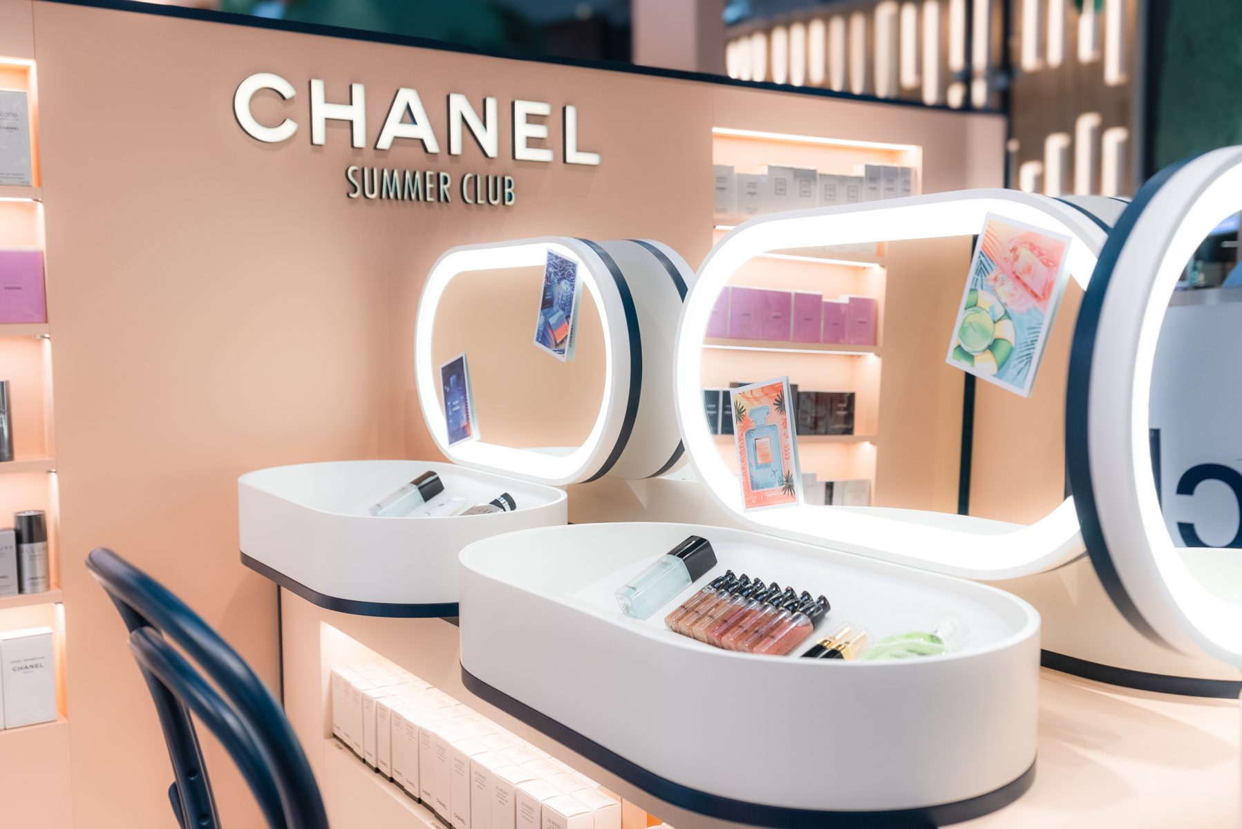 Chanel features Summer Club Fragrance & Beauty pop-up at Istanbul Airport