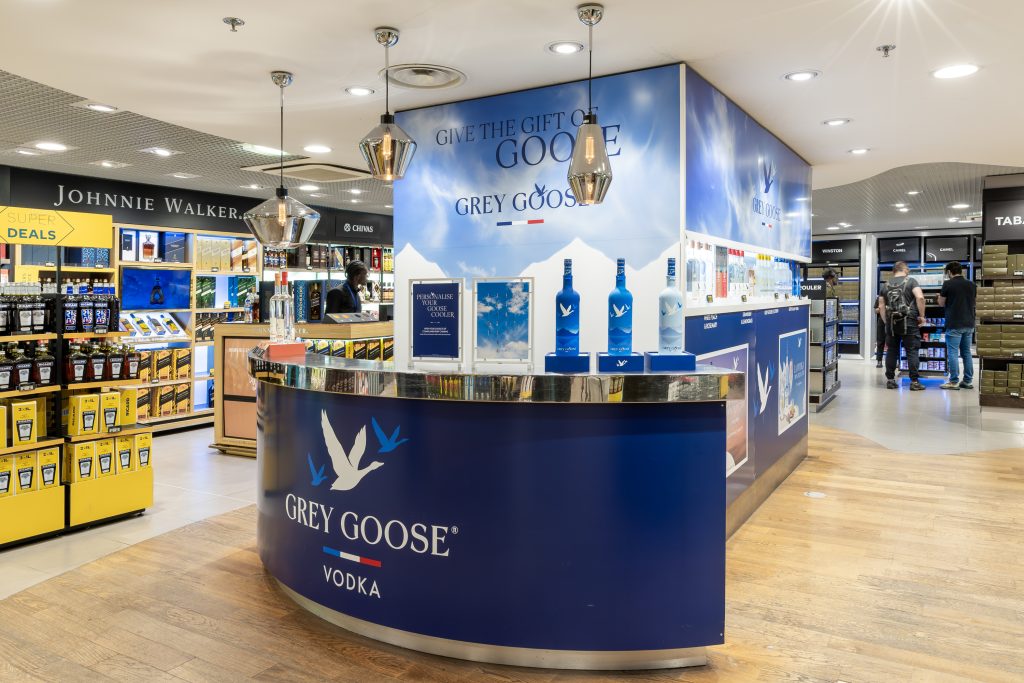 Bacardi GTR launches Grey Goose Coolers at Paris Orly Airport