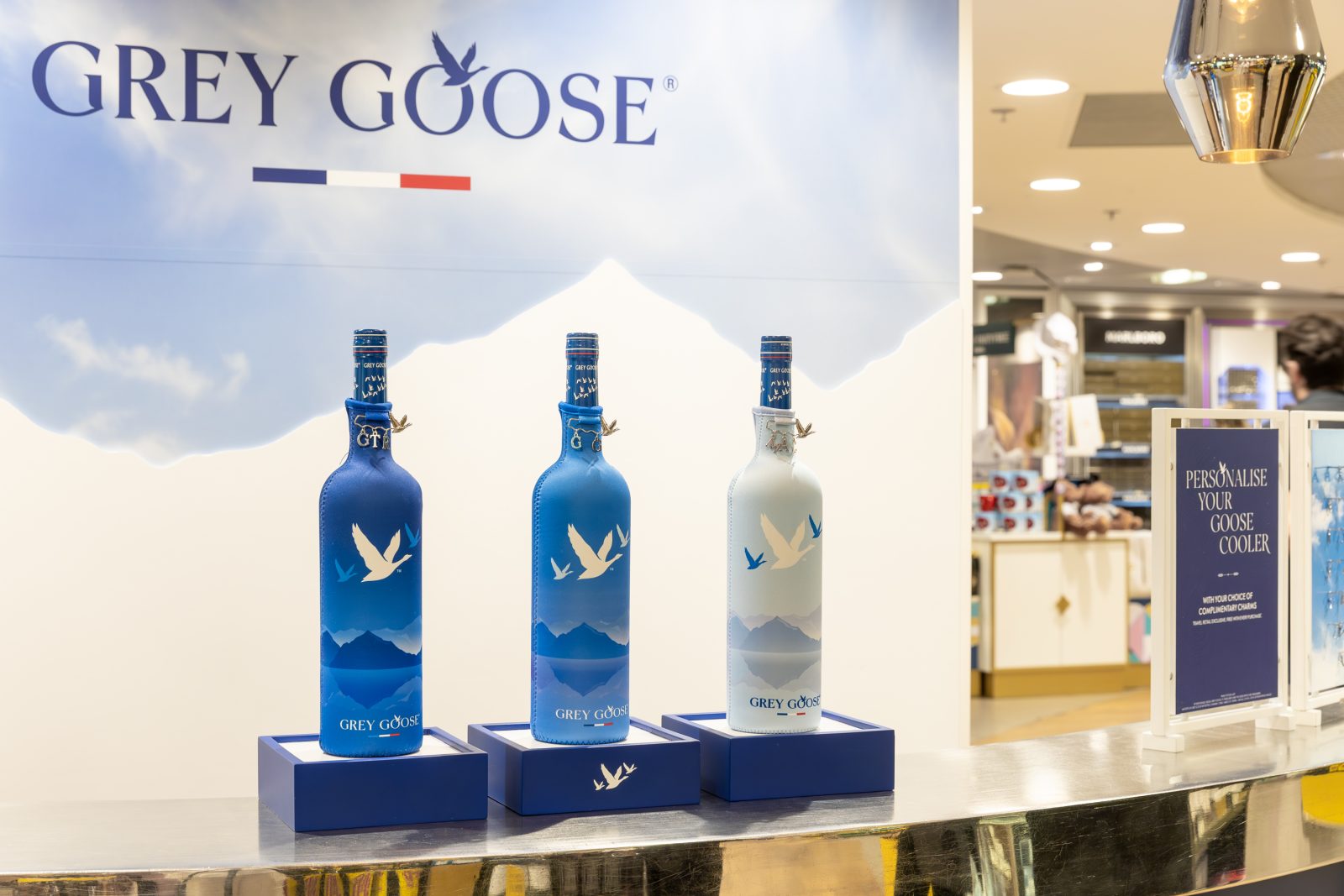 Bacardi GTR launches Grey Goose Coolers at Paris Orly Airport