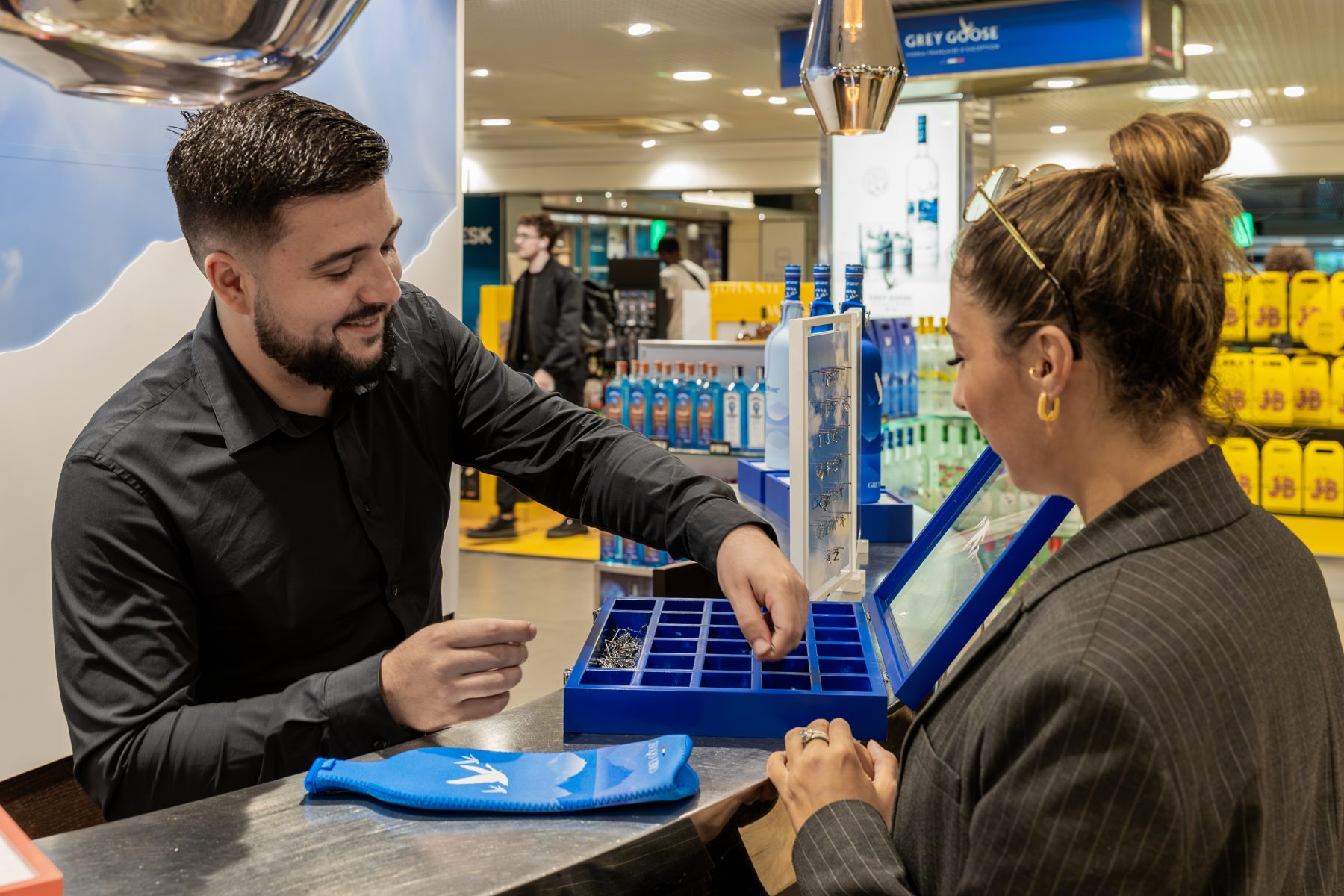 Bacardi GTR launches Grey Goose Coolers at Paris Orly Airport