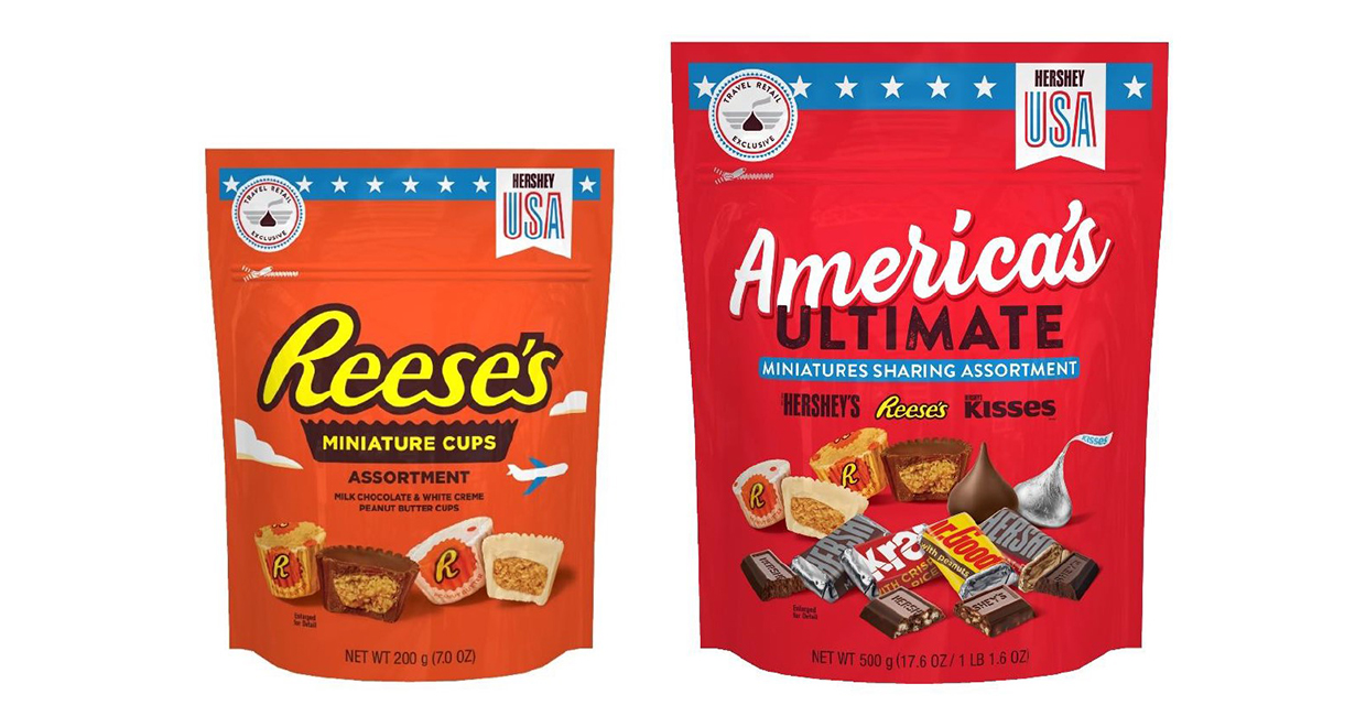 Little & Large: Hershey releases two new travel retail exclusives