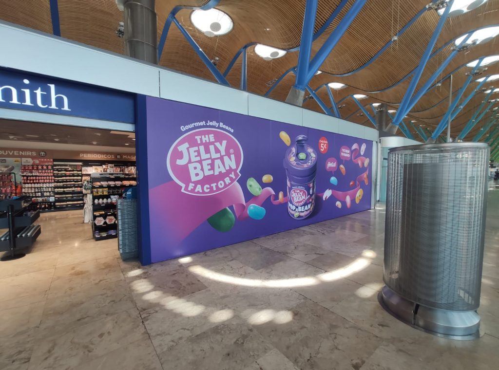 Cloetta GTR and WHSmith partner for The Jelly Bean Factory activation
