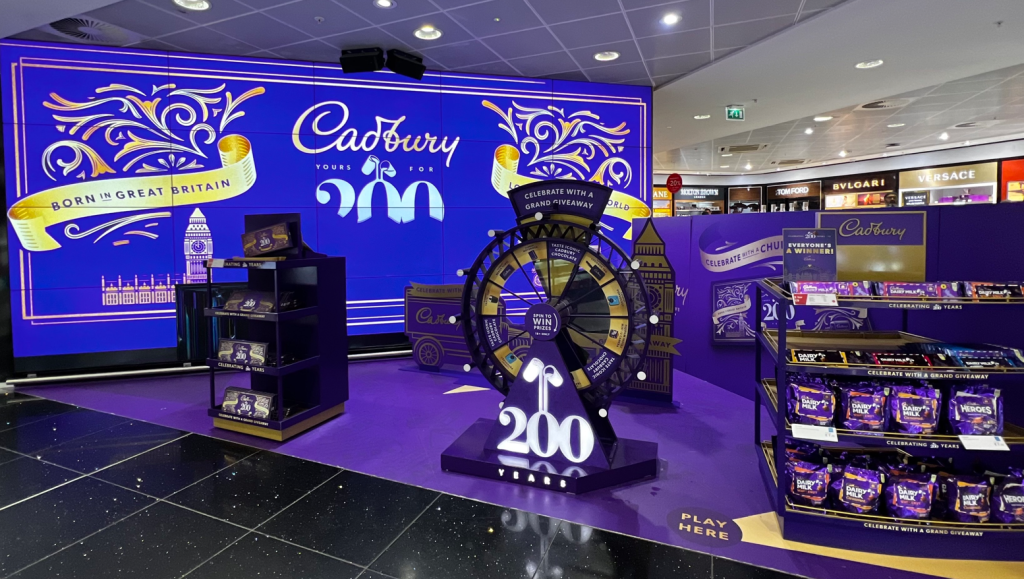 Mondelez WTR features Cadbury’s 200th year summer activations