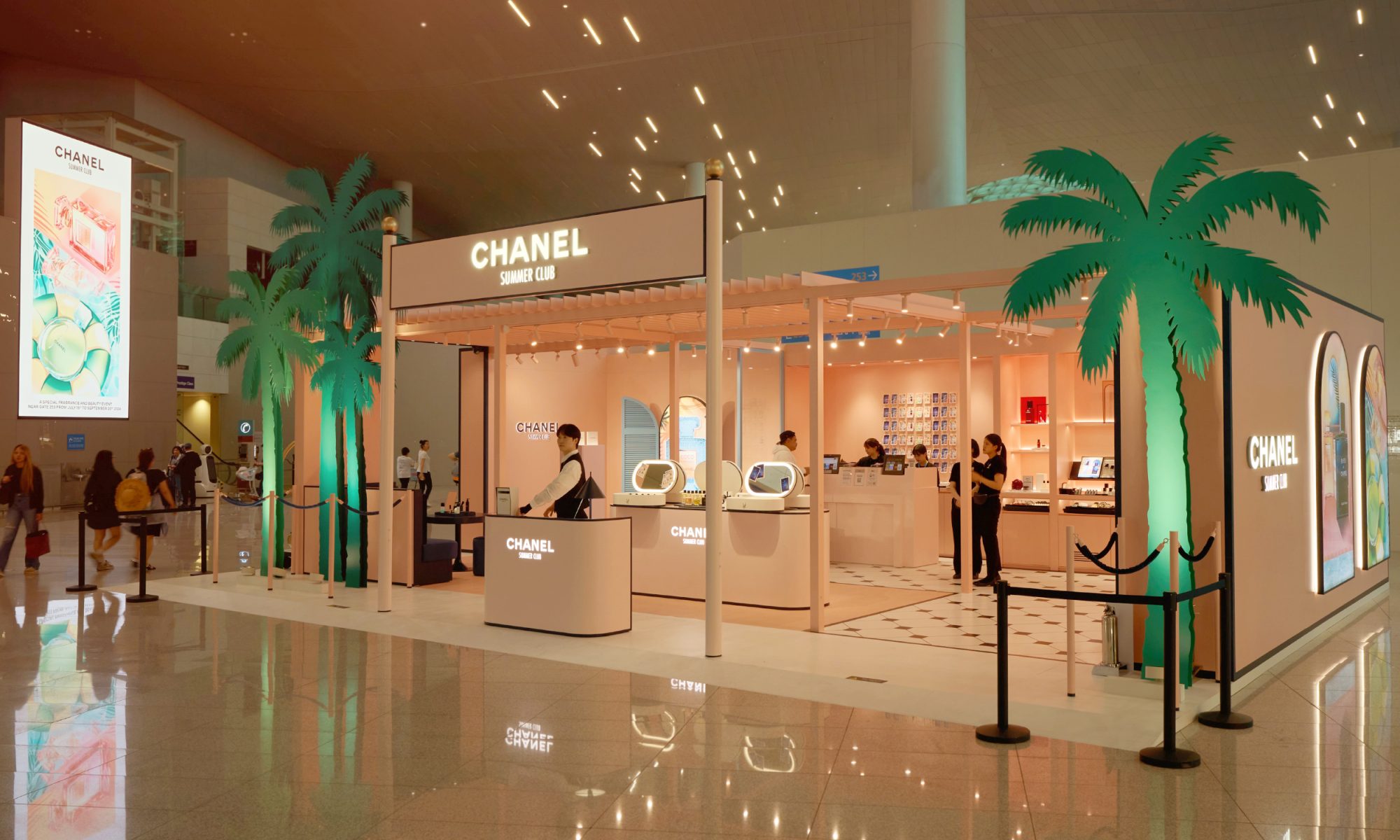 Shilla Duty Free opens largest Chanel Summer Club in Asia