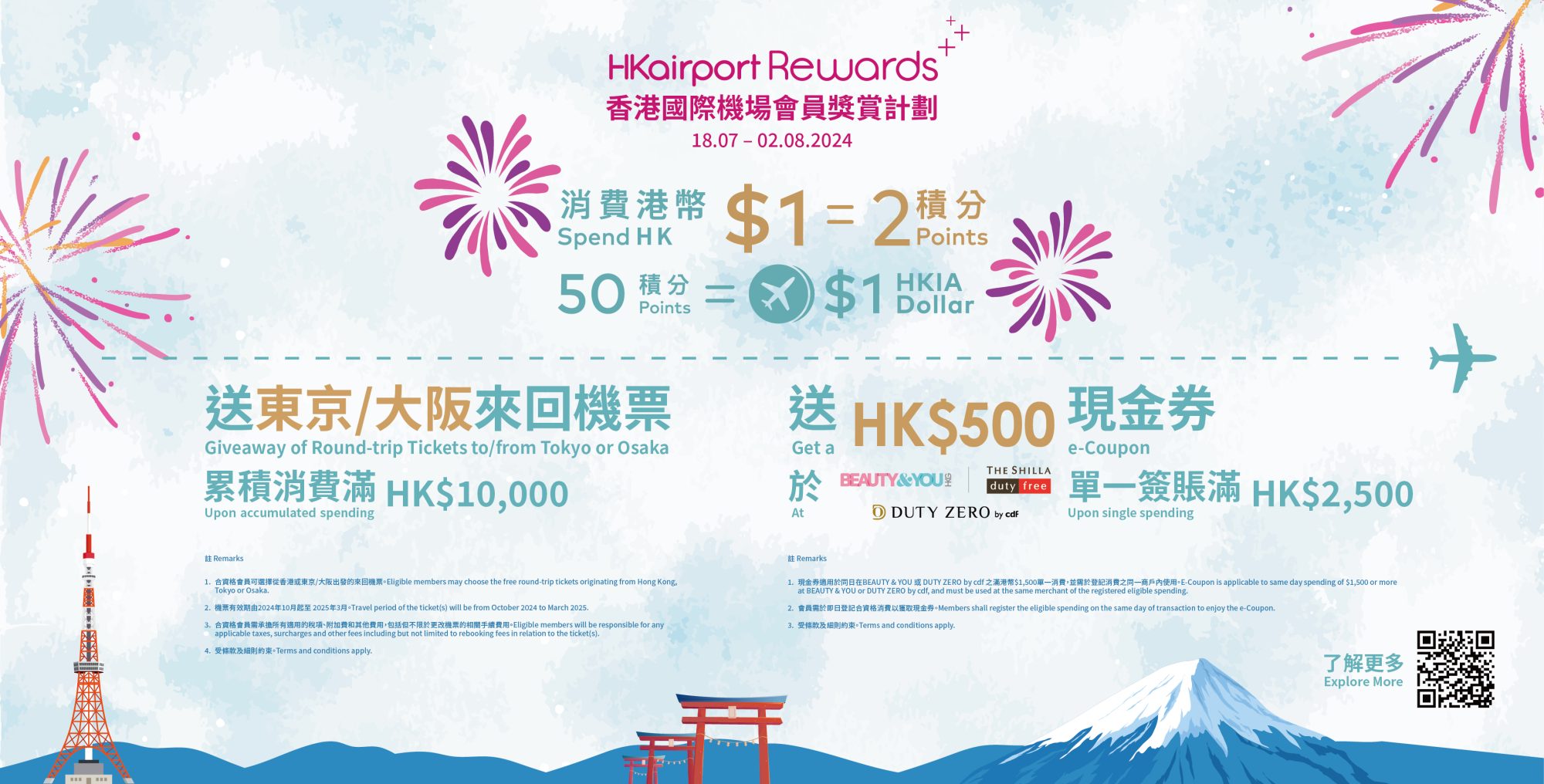 Hong Kong International Airport launches summer shopping rewards