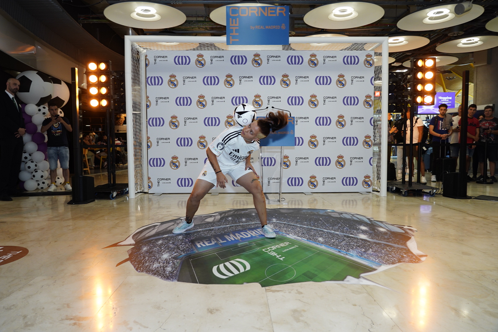 The Corner by Real Madrid is officially inaugurated at Madrid-Barajas ...