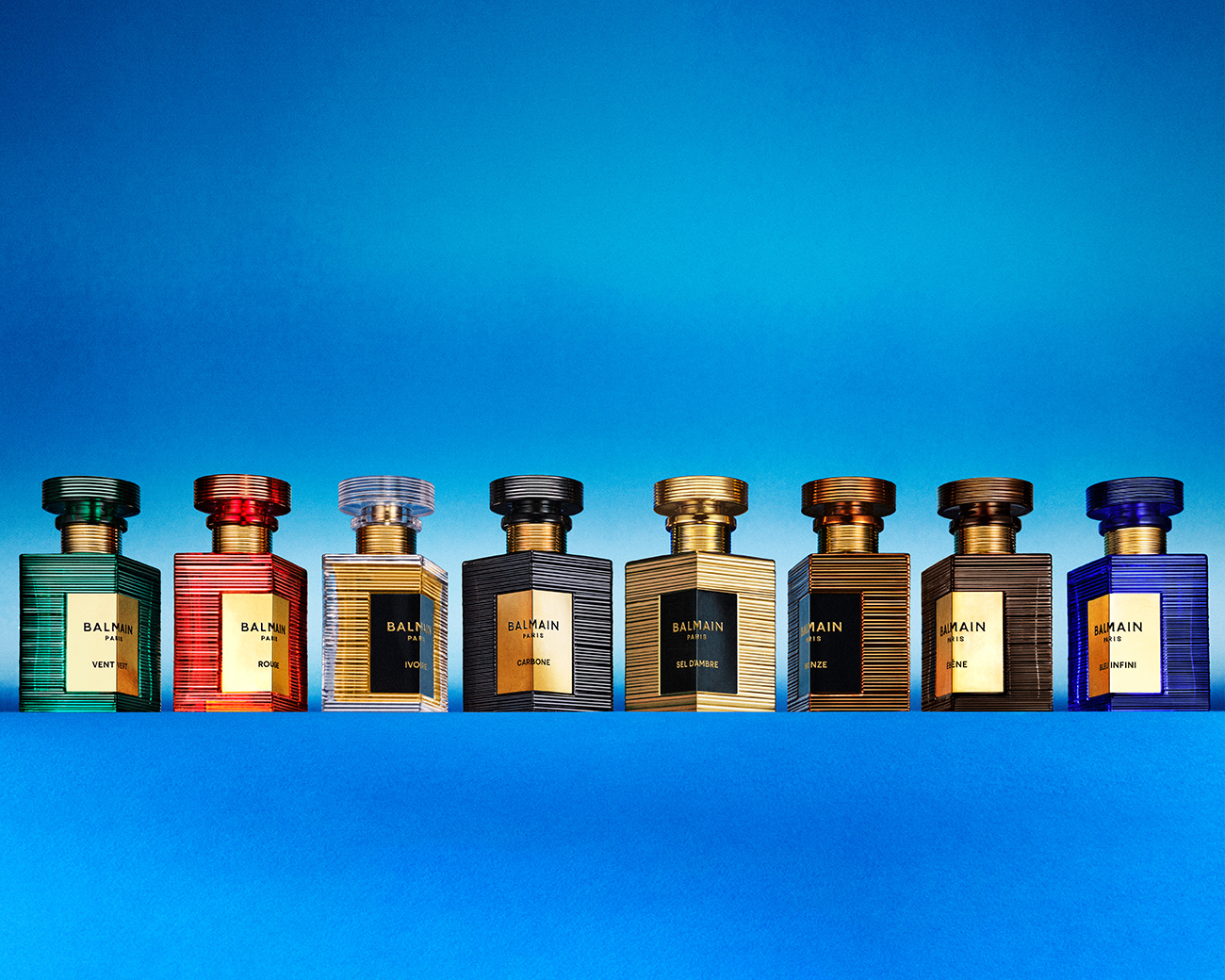 A luxury fragrance collection signals a new beauty era for Balmain
