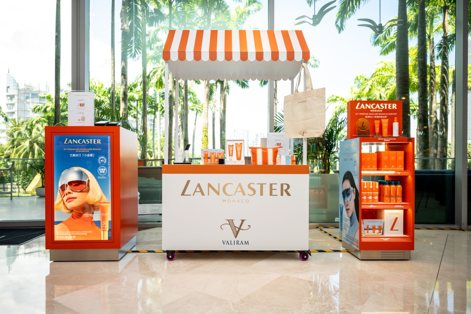 Coty Travel Retail celebrates Lancaster sun care with a hotel activation