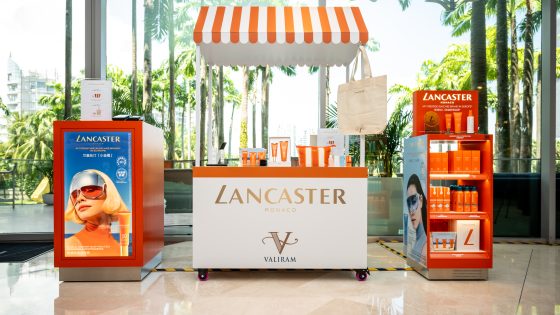 Coty Travel Retail celebrates Lancaster sun care with a hotel activation