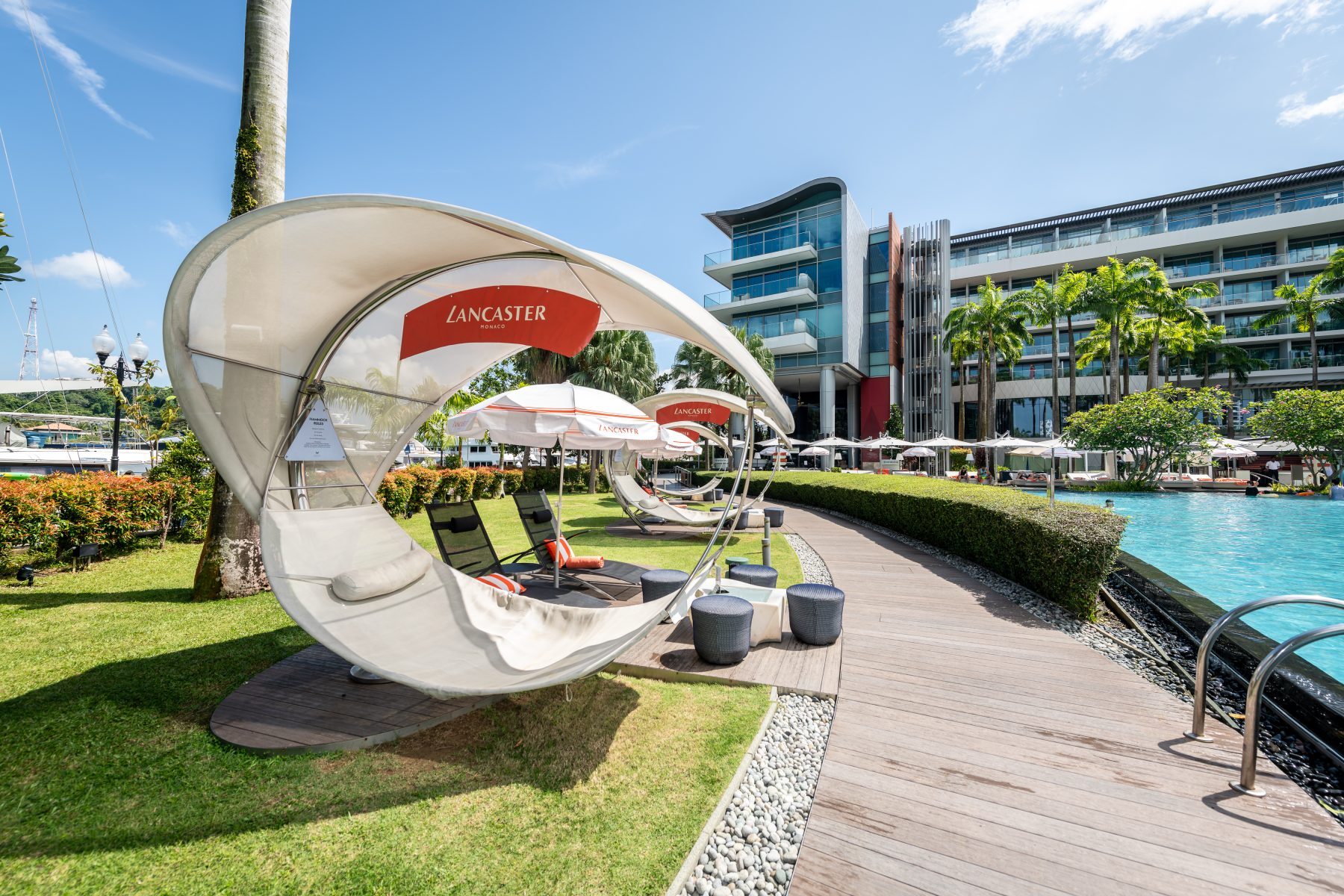 Coty Travel Retail celebrates Lancaster sun care with a hotel activation