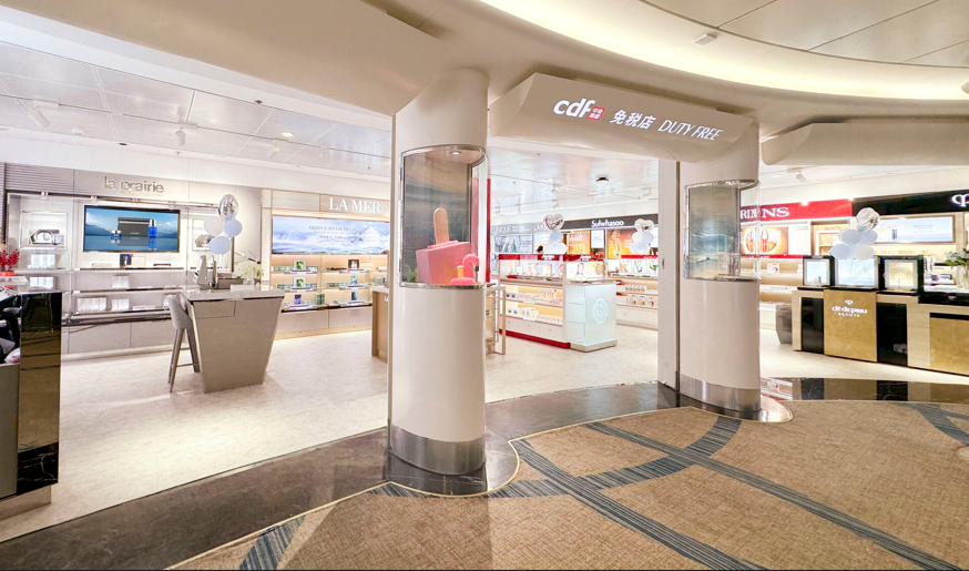 cdf Cruise celebrates shop opening onboard Astro Ocean vessel