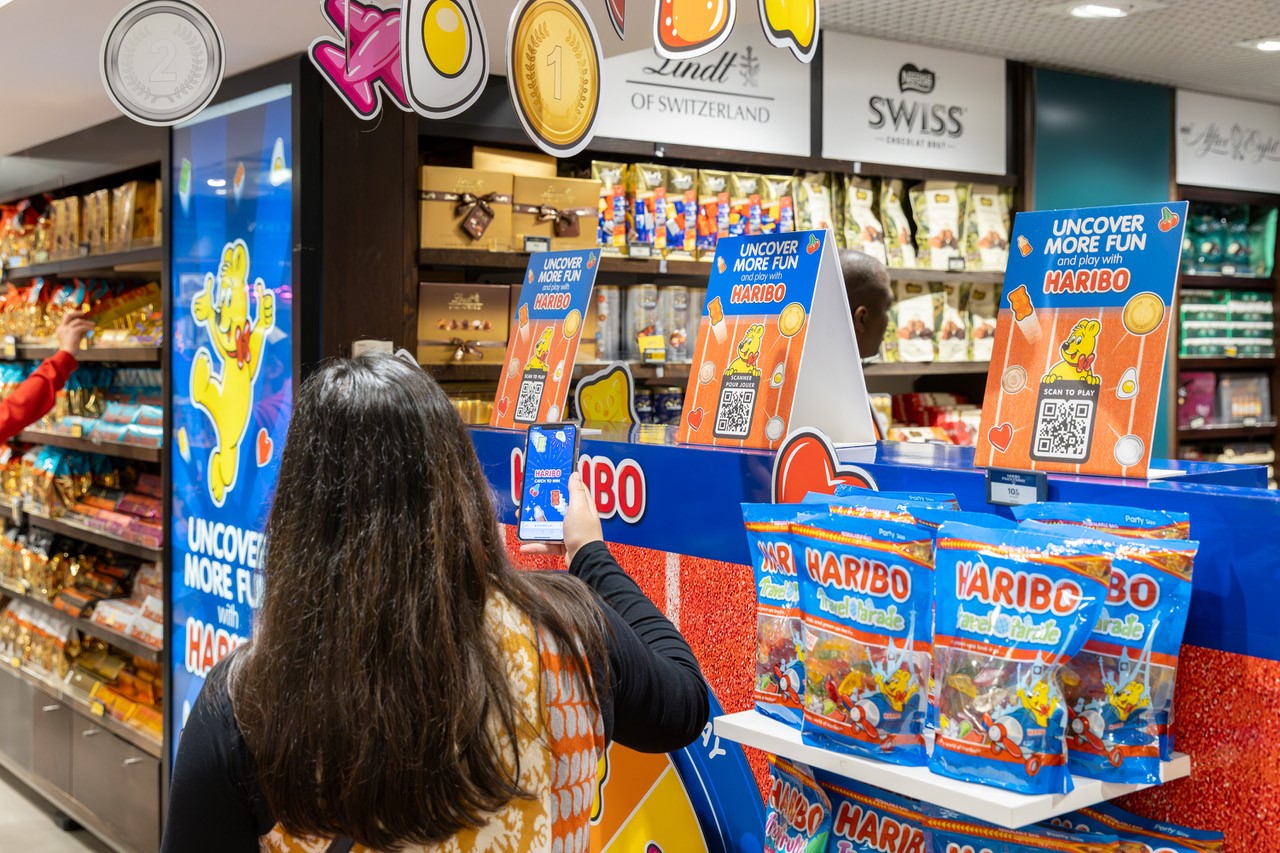 Haribo features Giant Wheel of Fortune activation at Paris Orly Airport