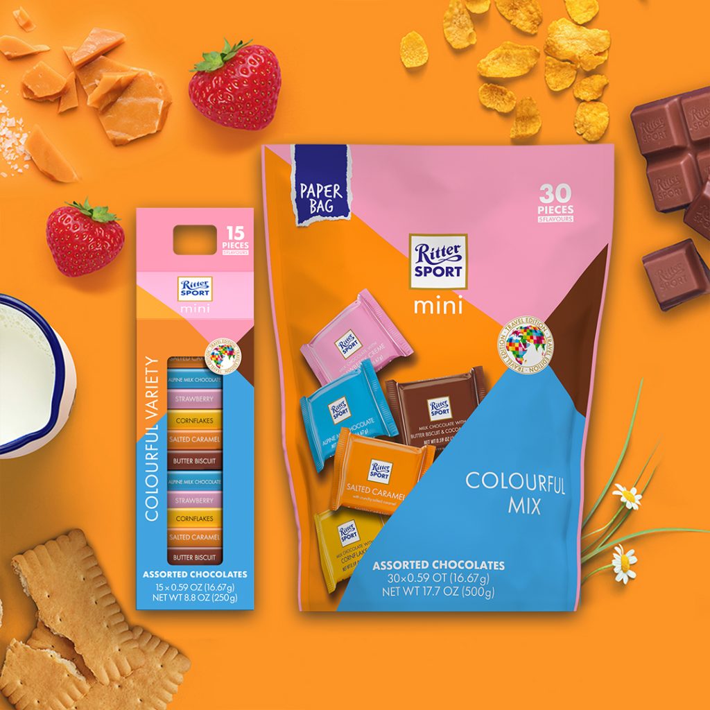 Ritter Sport is set to unveil new flavours and messaging at Cannes