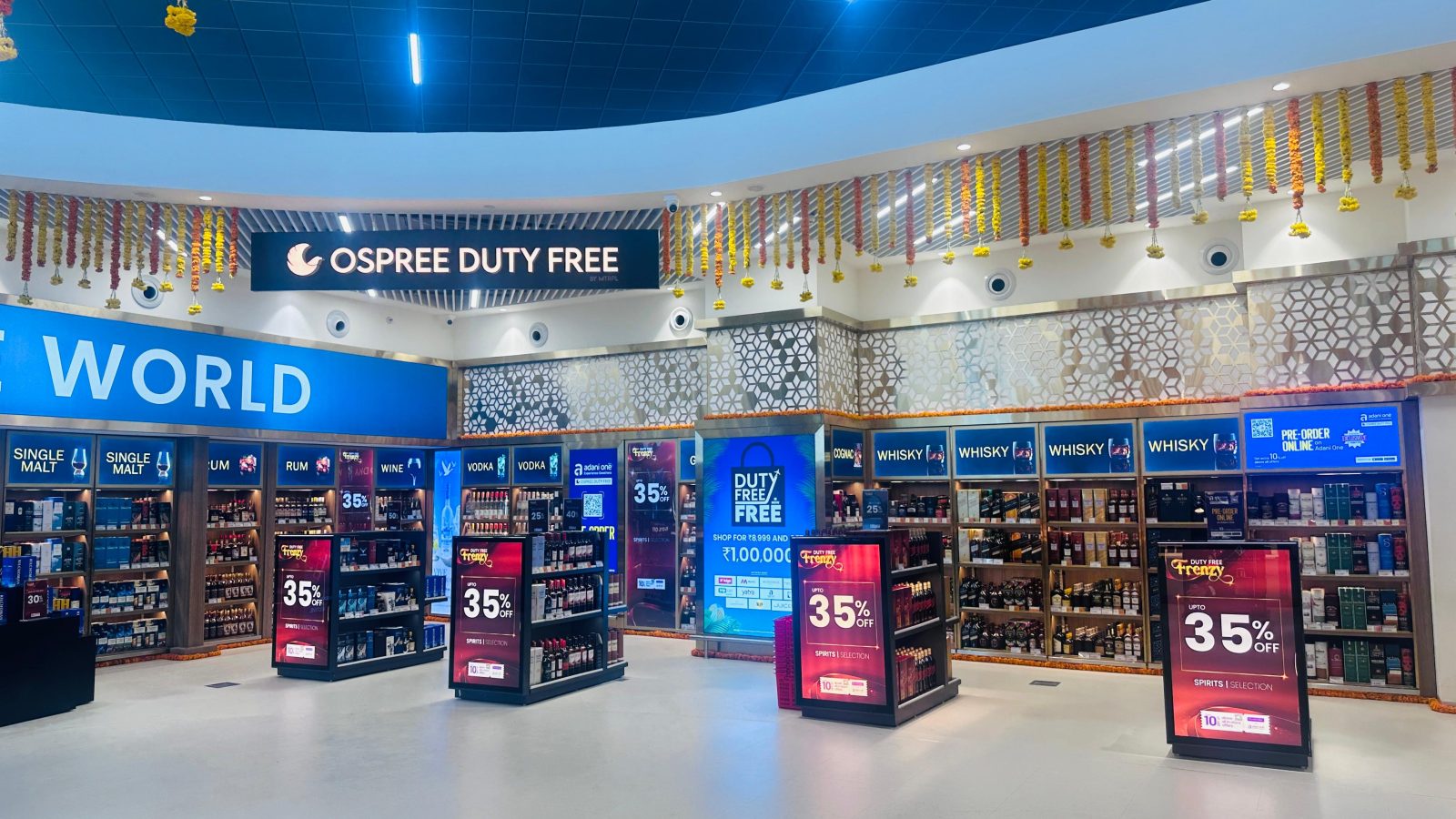 Ospree Duty Free revamps Mangaluru Airport store