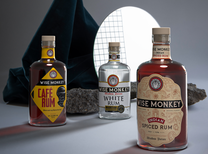 Hyderabad Duty Free introduces Wise Monkey Rum
