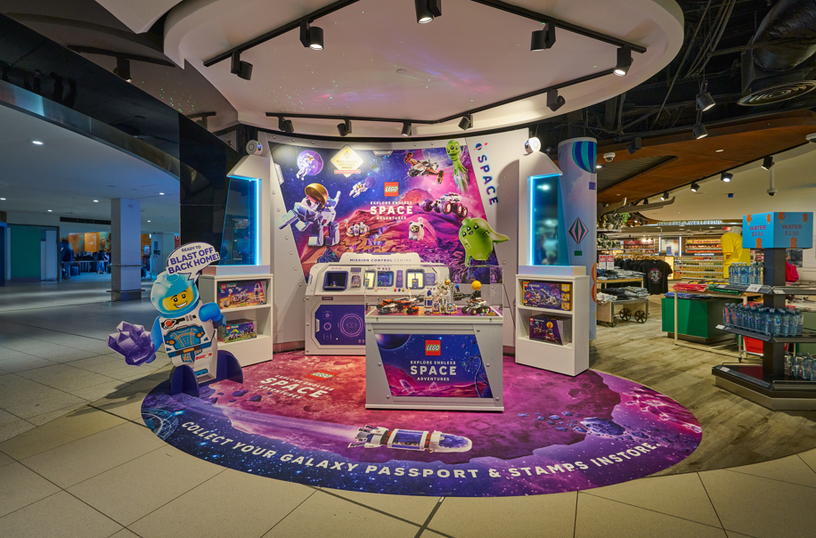 LEGO Group launches galactic-themed campaign at Melbourne Airport