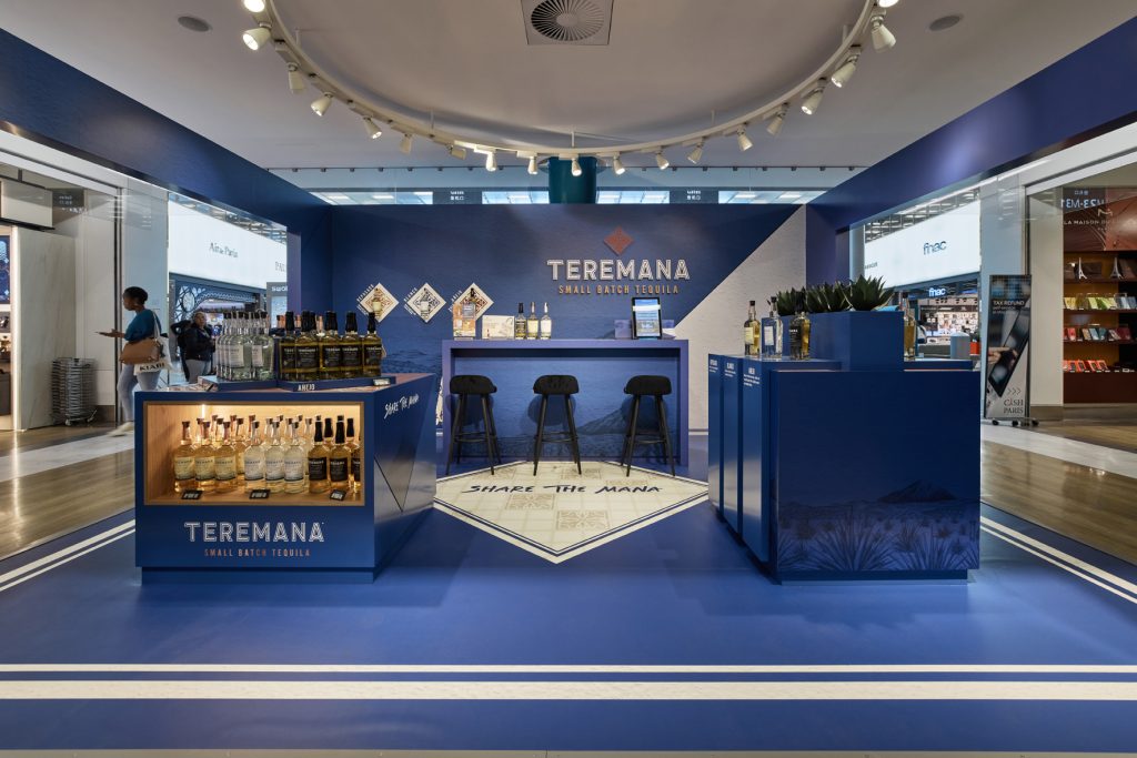 Teremana features Share the Mana campaign at Paris Charles de Gaulle ...