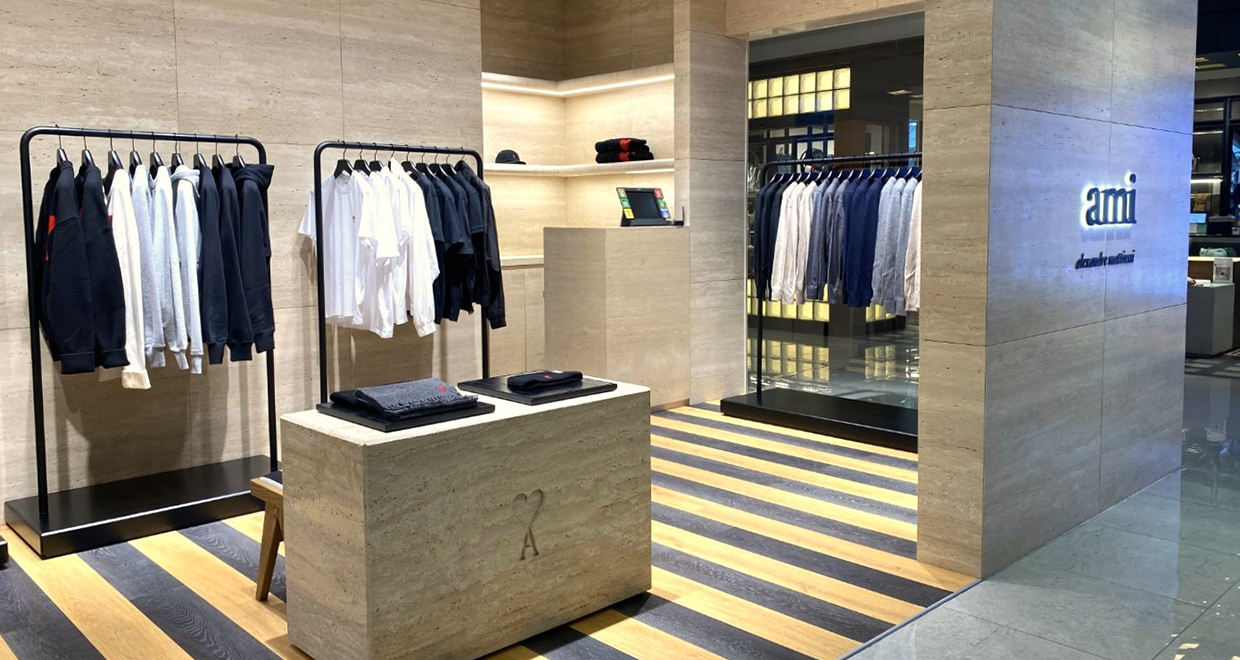 Shinsegae opens new luxury AMI store at Myeongdong