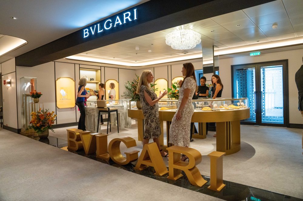 Starboard Luxury unveils Bvlgari boutique on new Ritz-Carlton yacht
