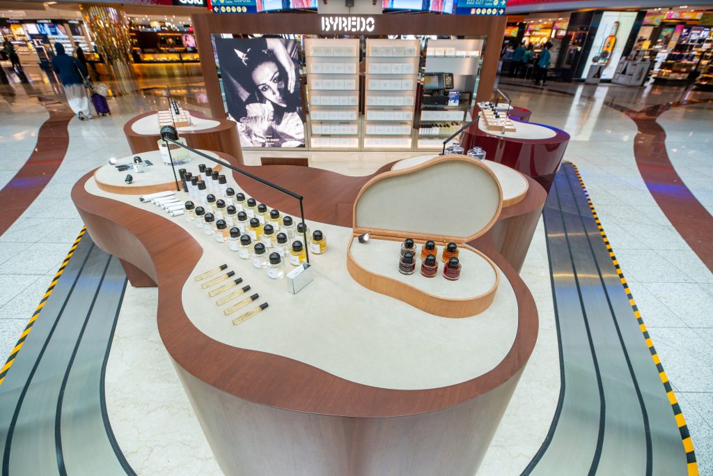 Byredo unveils first travel retail pop-up in Middle East