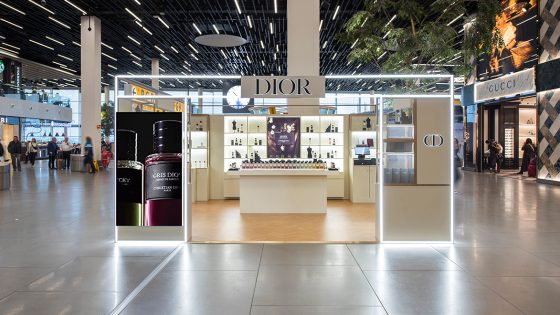 Christian Dior Parfums unveils new immersive Schiphol pop-up