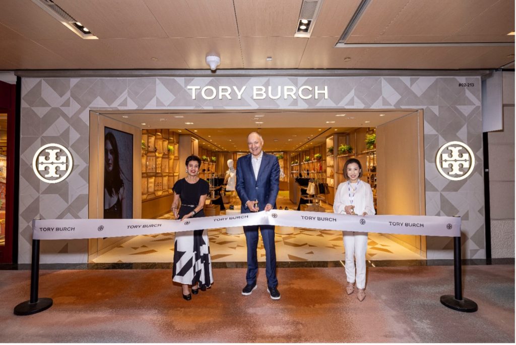 Lagardère Travel Retail and Tory Burch open Singapore Changi T2 store