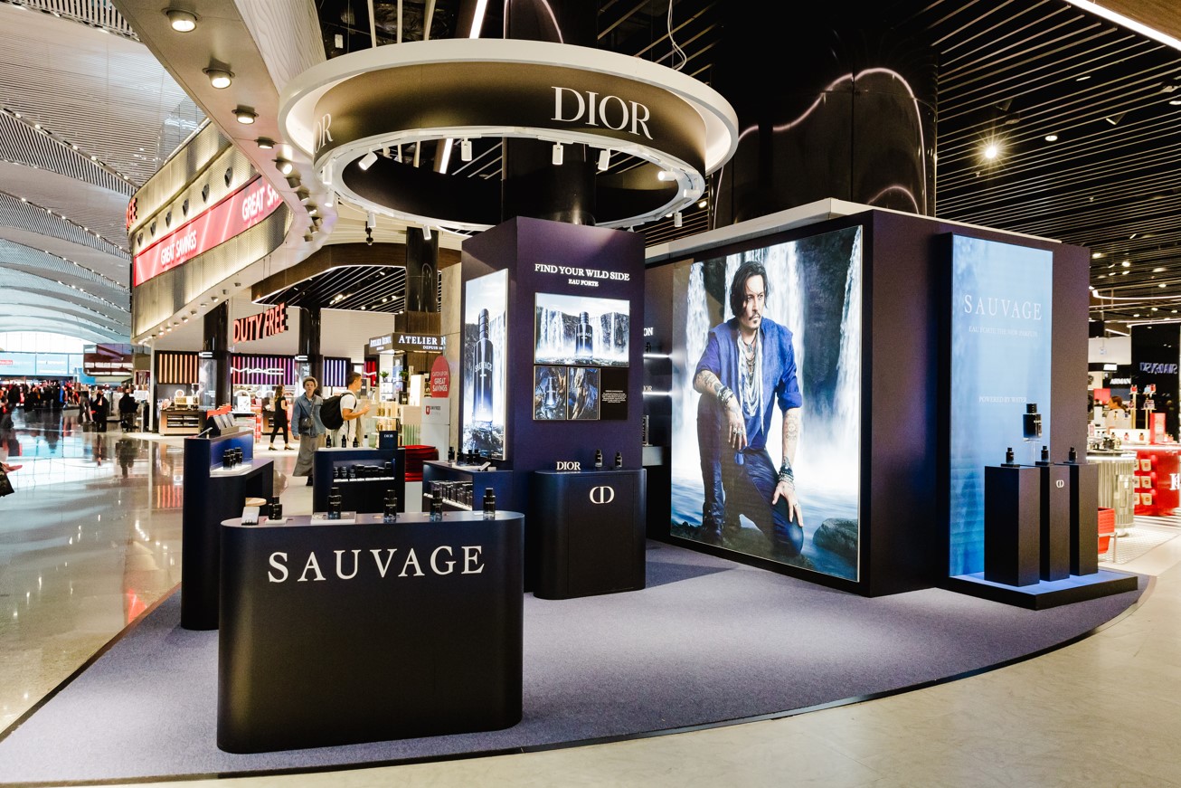 Gebr Heinemann & Parfums Christian Dior launch experiential Sauvage ...