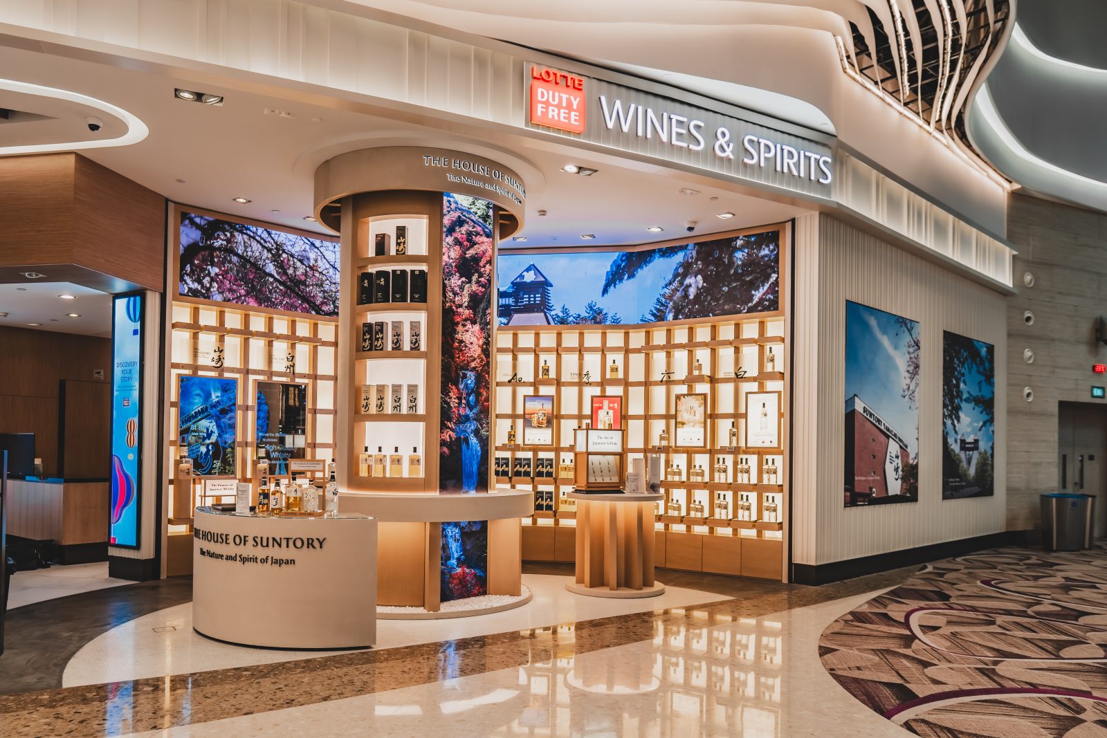 The House of Suntory opens experiential shop-in-shop at Changi Airport