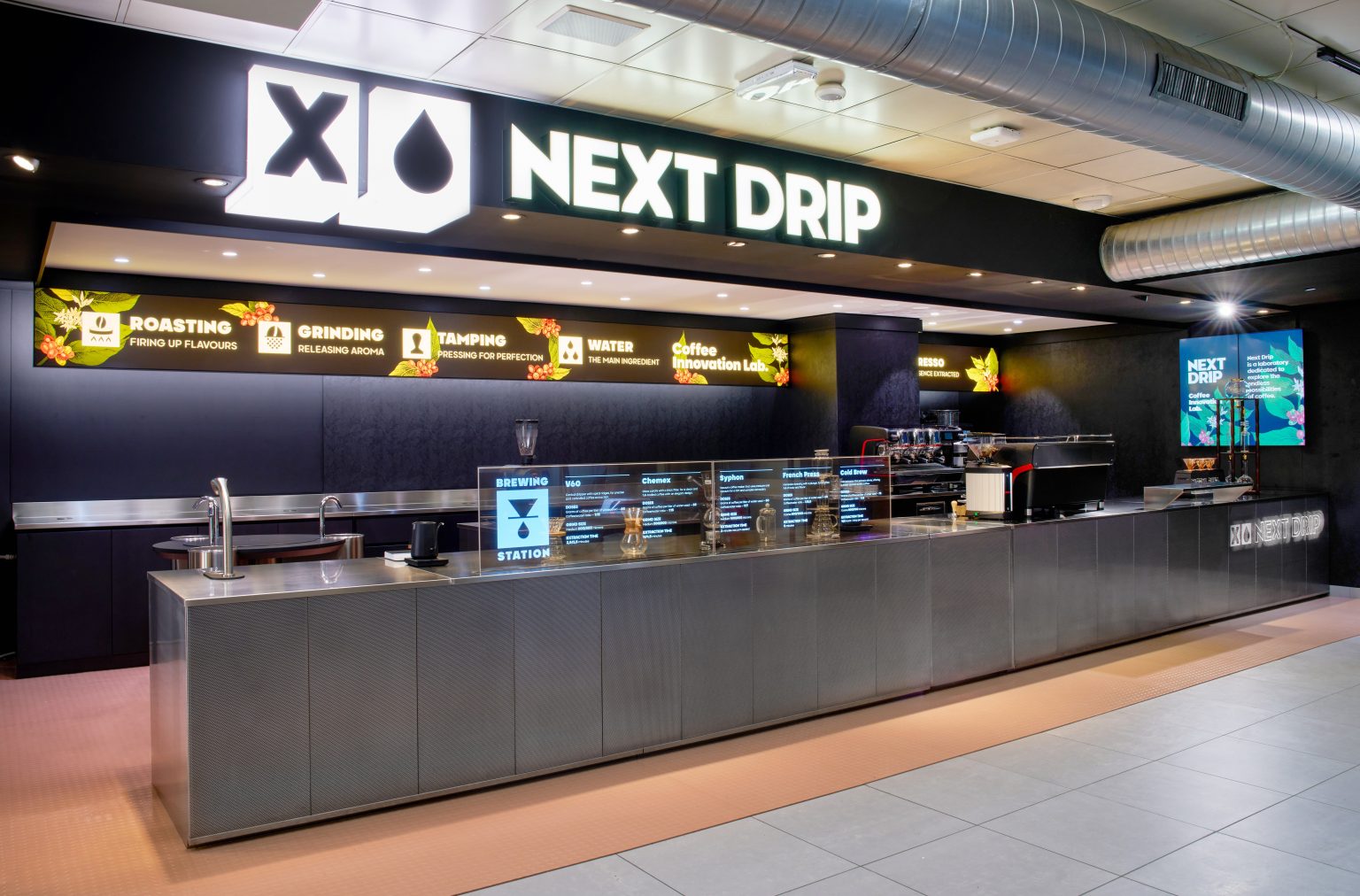Avolta and Autogrill launch Next Drip coffee lab