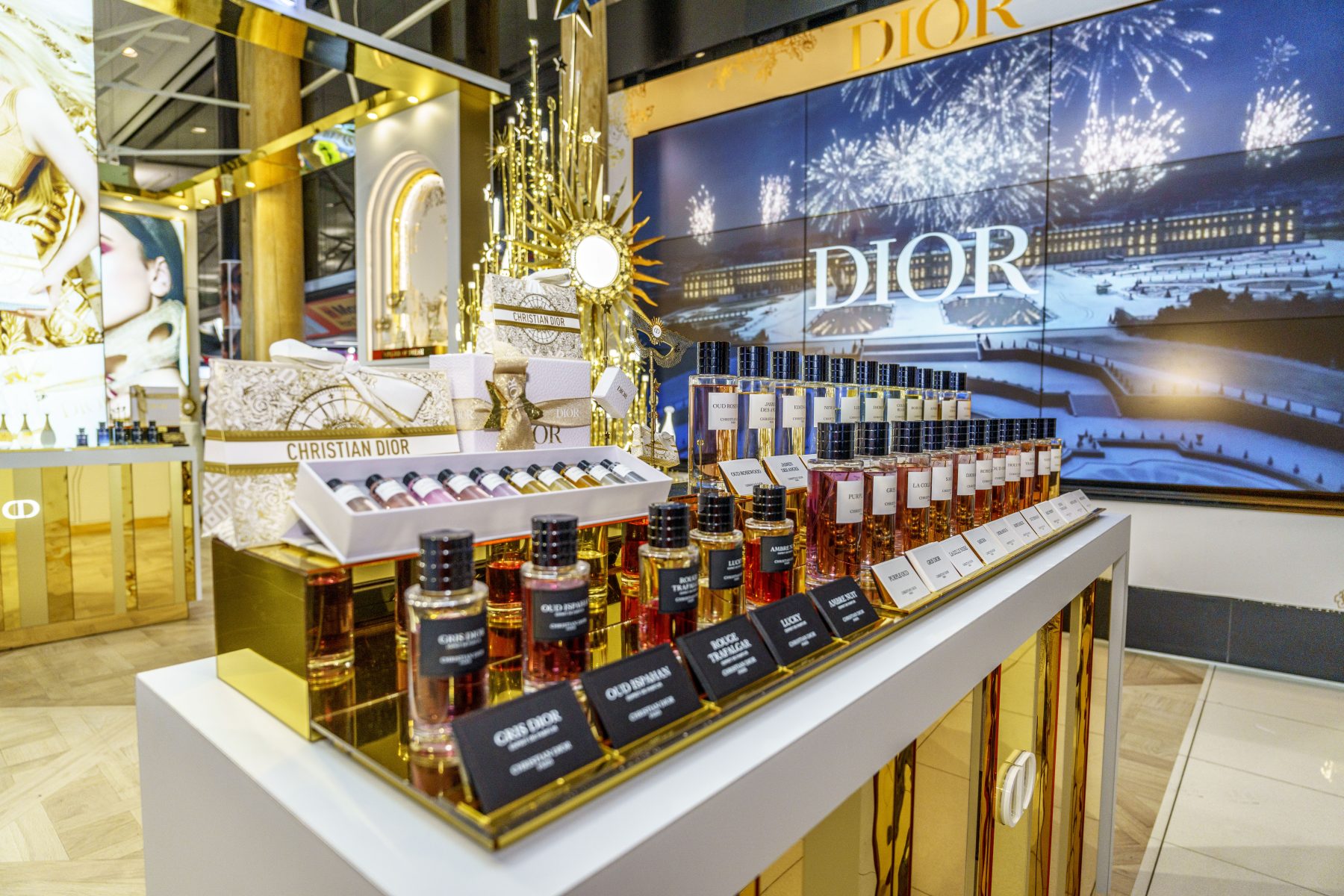 Montréal Duty Free hosts Dior La Collection Privée pop-up boutique