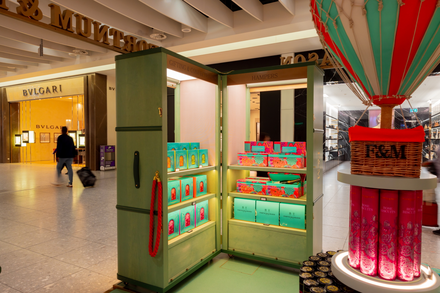 Fortnum & Mason pop-up delights at London Heathrow T4