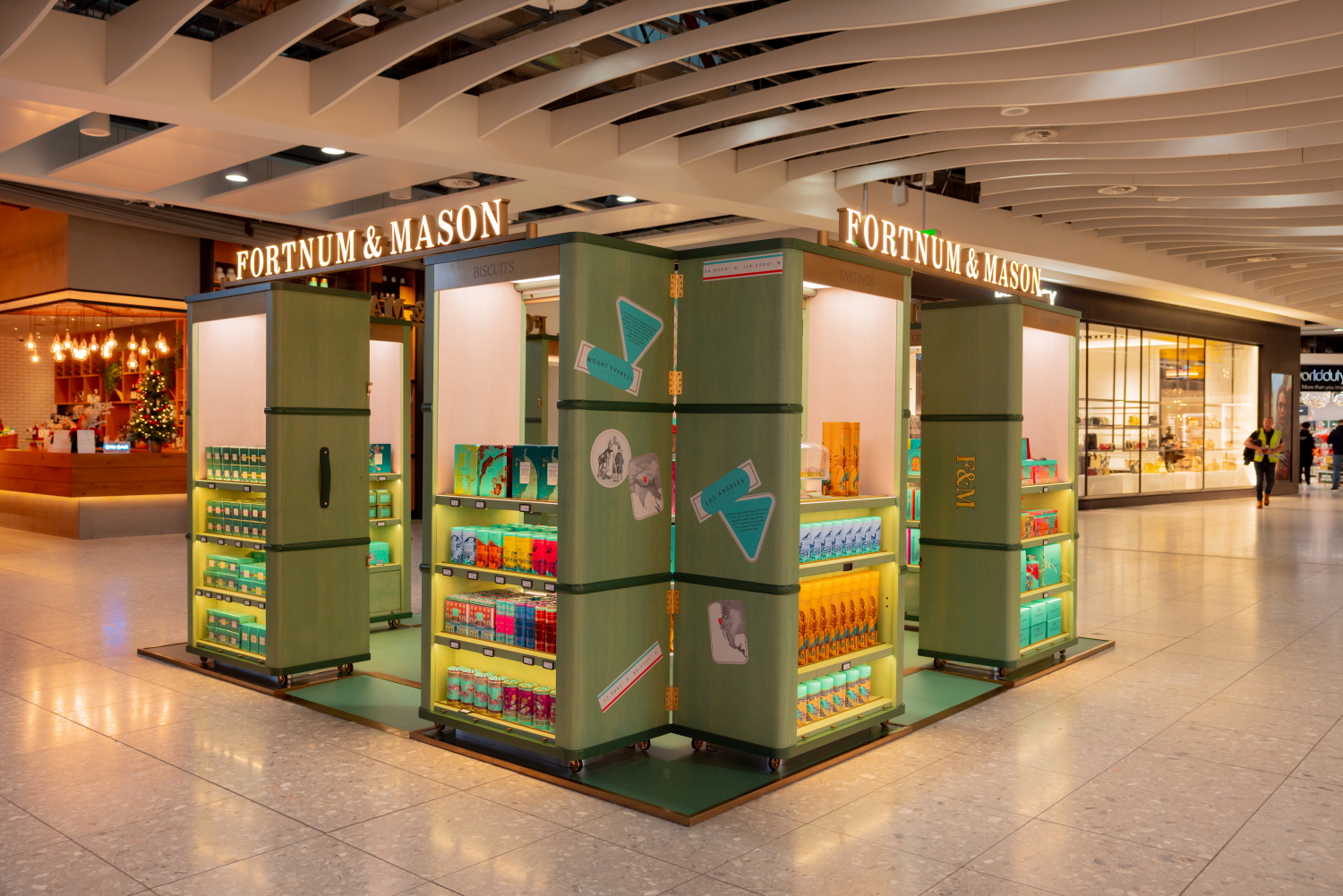 Fortnum & Mason pop-up delights at London Heathrow T4