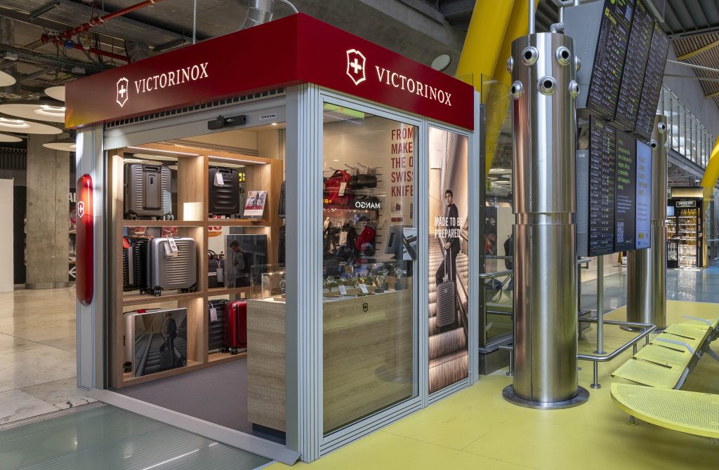 Victorinox opens pop-up store and retail space at Madrid, Amman and São Paulo airports