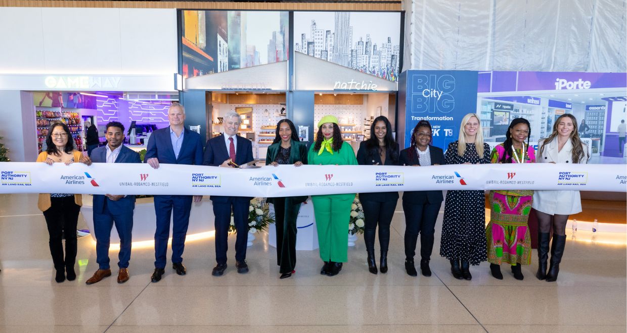 URW announces opening of six new local business outlets at JFK Terminal 8