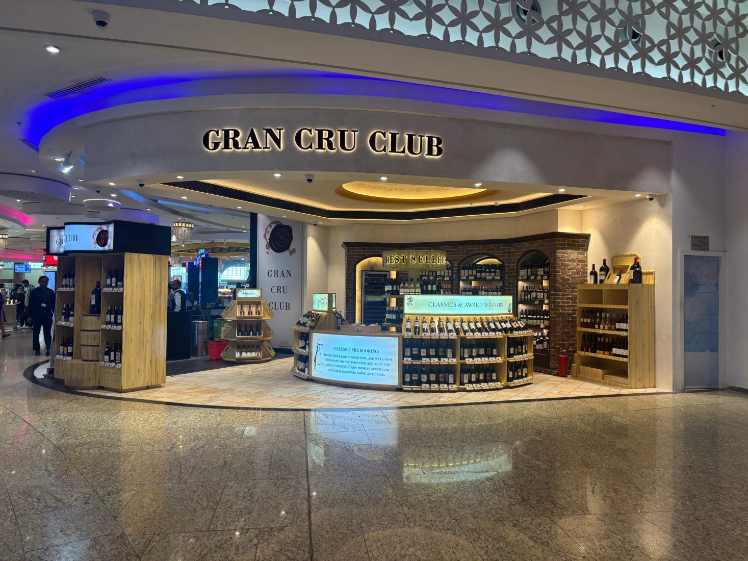 Ospree Duty Free unveils Gran Cru Club wine store at Mumbai Airport