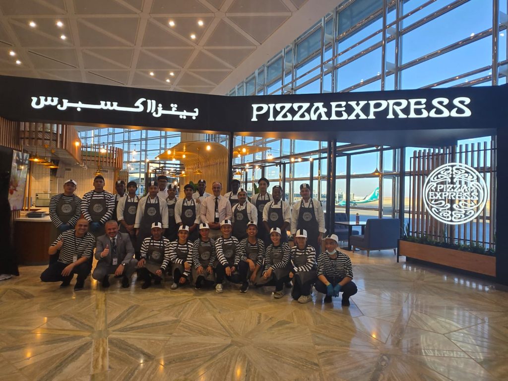 PizzaExpress opens at Saudi Arabia airports with SSP