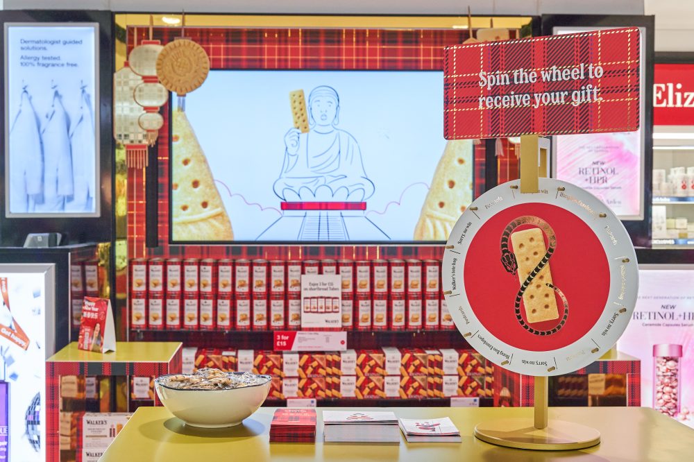 Walker’s Shortbread Gatwick activation celebrates Lunar New Year