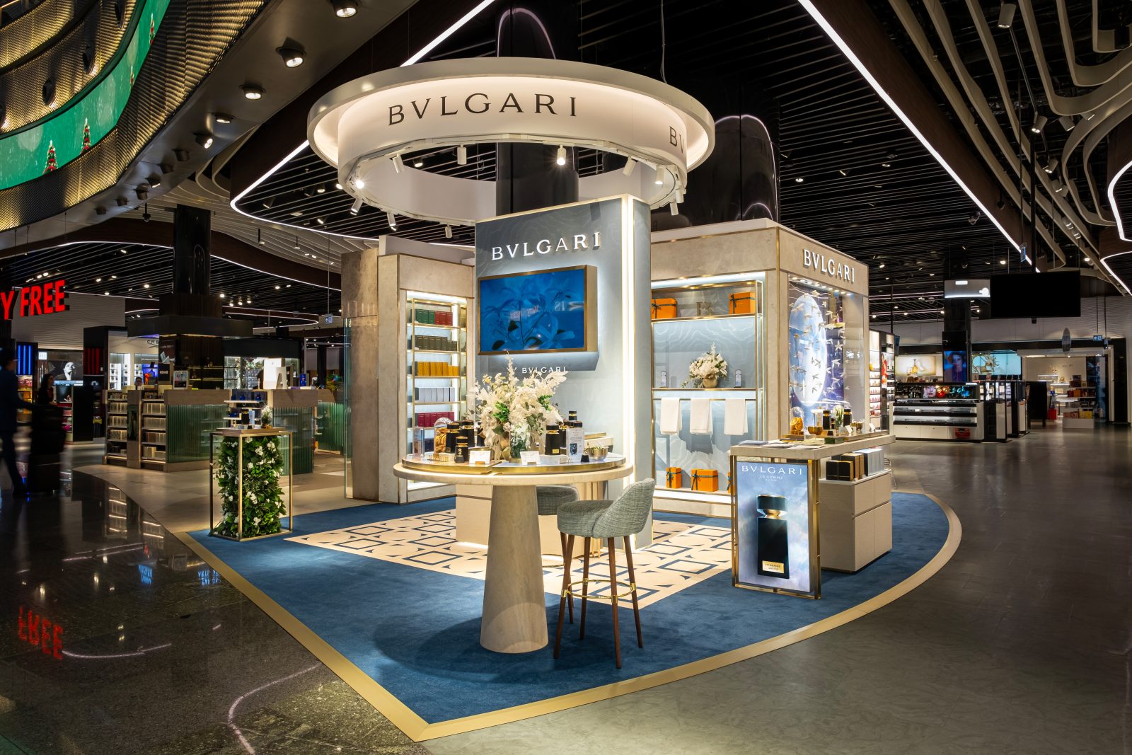 Bvlgari showcases Le Gemme fragrance pop-up at Istanbul Airport