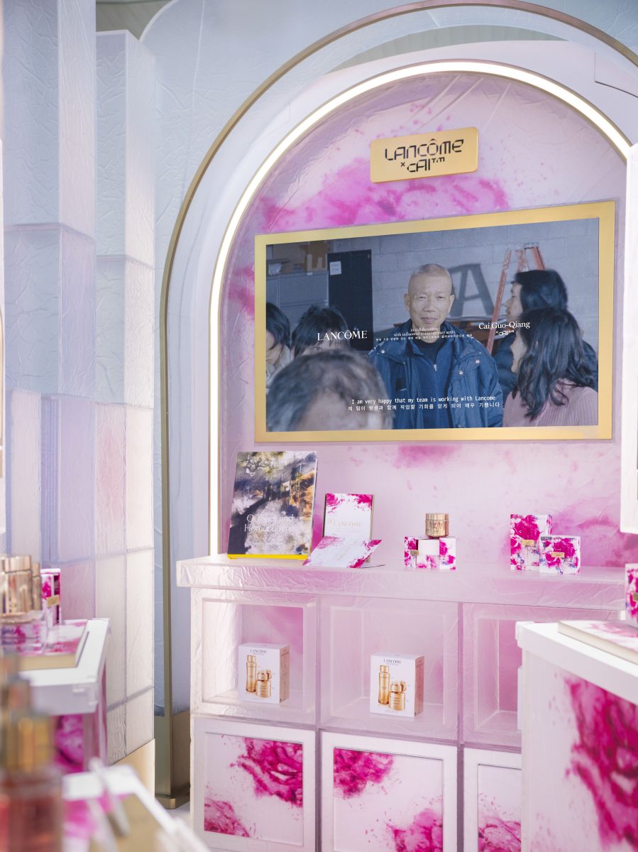 Lancôme Rose Ice-Hotel at Incheon Airport celebrates brand's 90th ...