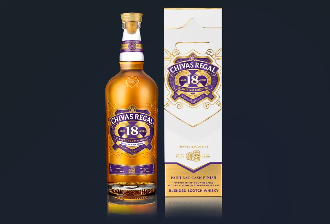 Pernod Ricard GTR unveils Chivas Regal 18 Year Pauillac Cask Finish