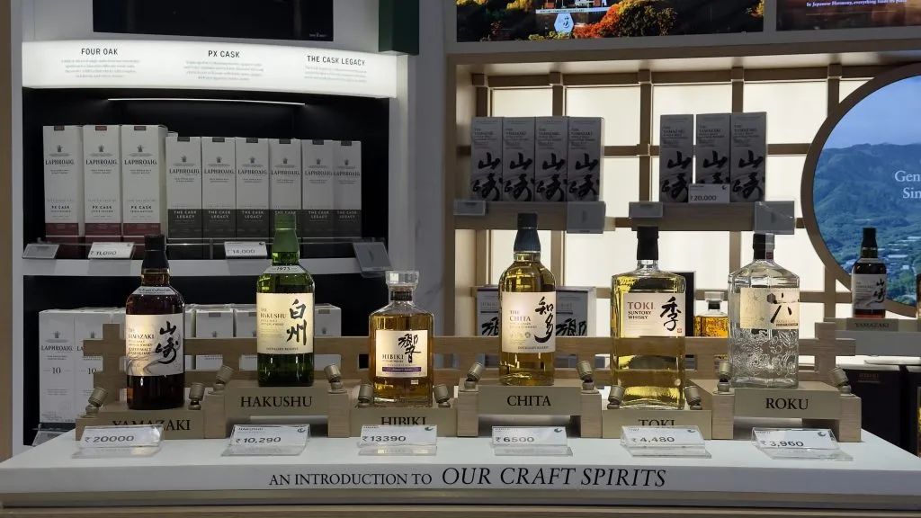 Suntory Global Spirits opens multi-brand shop with Ospree Duty Free