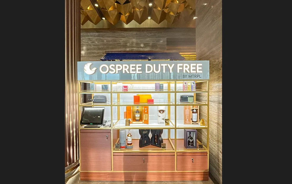 Ospree Duty Free lounge store launches at Mumbai airport