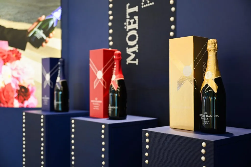Moët & Chandon x Pharrell Williams pop-up unveiled at Dubai Duty Free
