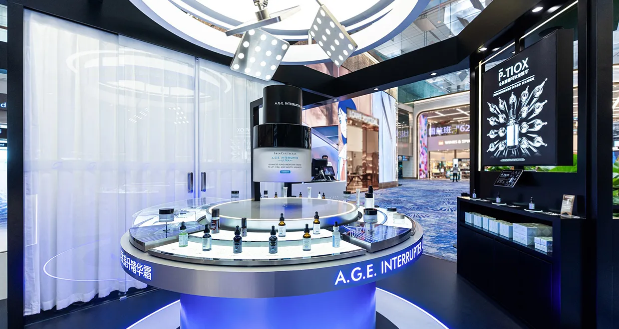 L’Oréal Travel Retail opens first SkinCeuticals A.G.E Lab Outpost at Changi