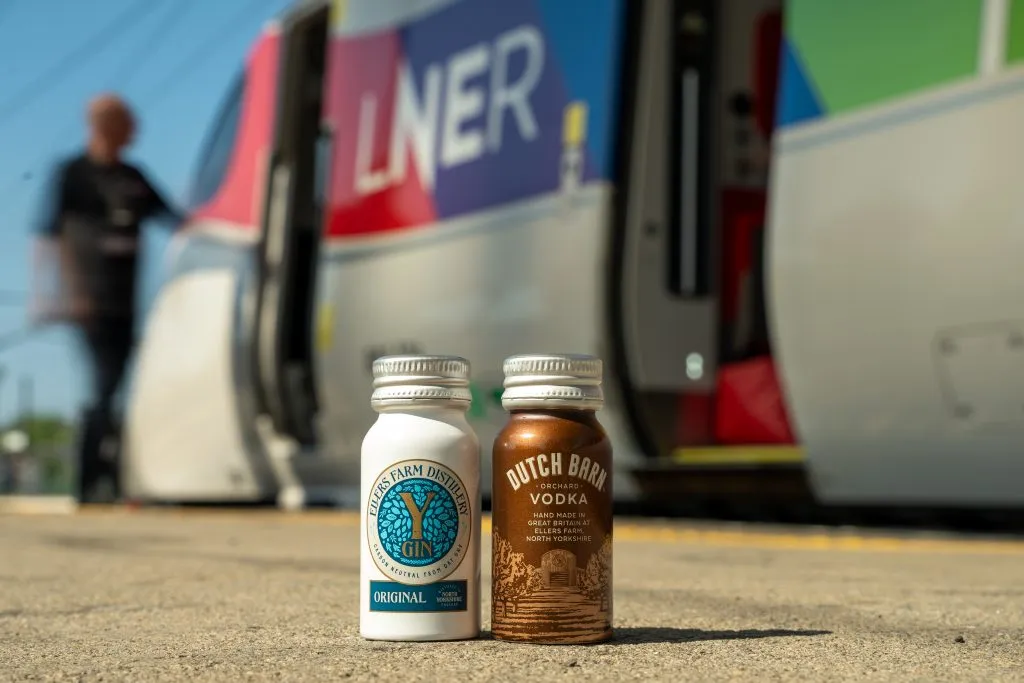LNER First Class lists Sustainaholics alumin bottles